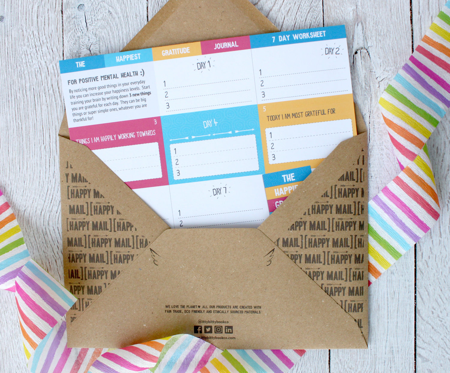 Happy Mail | Inspirational Postcards & Stationery - Itty Bitty Book Co