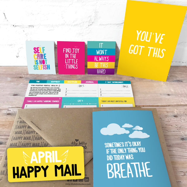 Happy Mail | Inspirational Postcards & Stationery - Itty Bitty Book Co