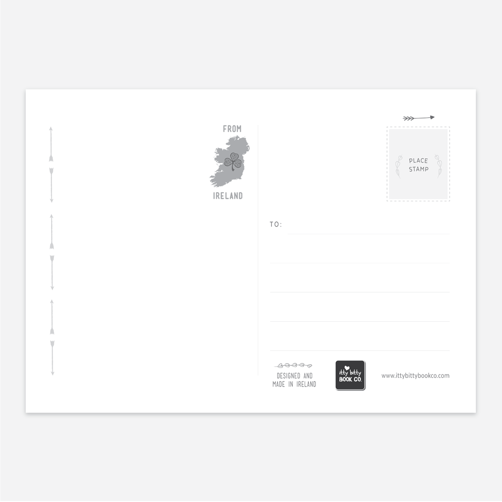 Set of Inspirational Quote Postcards | Postcard Quotes - Itty Bitty Book Co