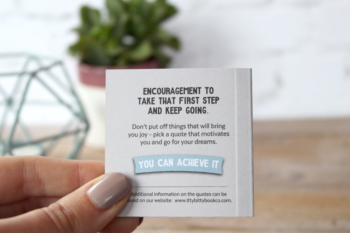 Positive Thinking Quote Books | Inspiration Box | Gift for Book Lovers ...