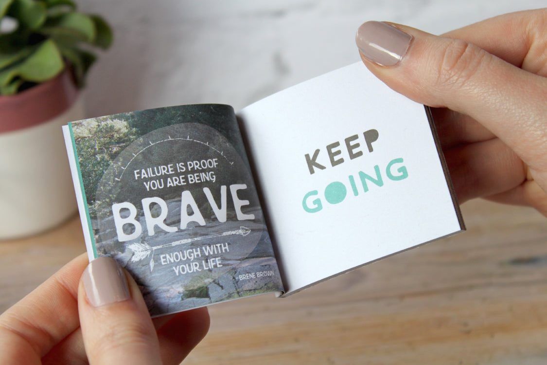 Positive Thinking Quote Books | Inspiration Box | Gift for Book Lovers ...