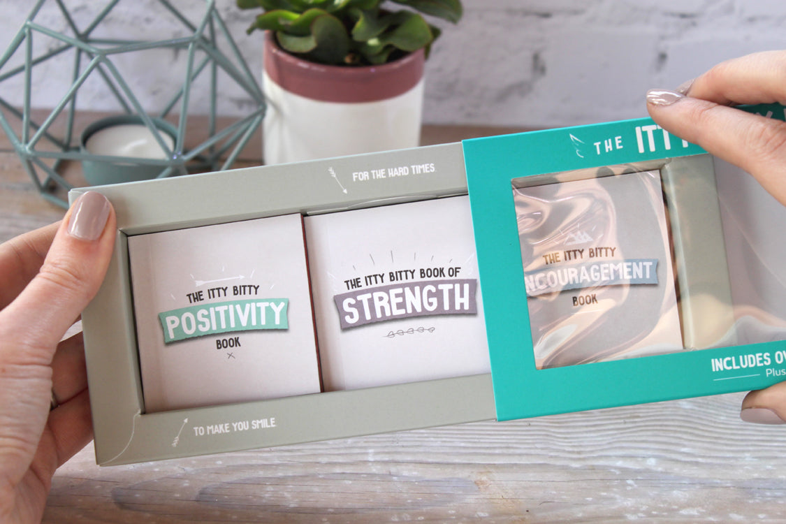 Positive Thinking Quote Books | Inspiration Box | Gift for Book Lovers ...