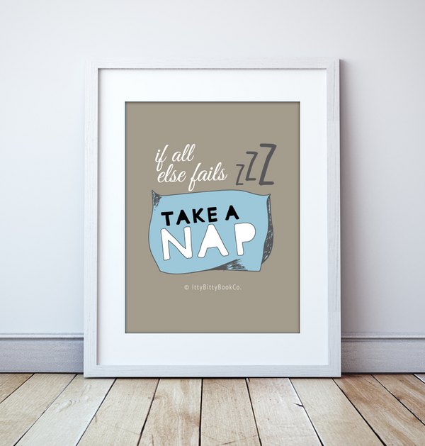 Take A Nap Quote Prints | Positive Quote Posters | Self Care Quote Pri ...