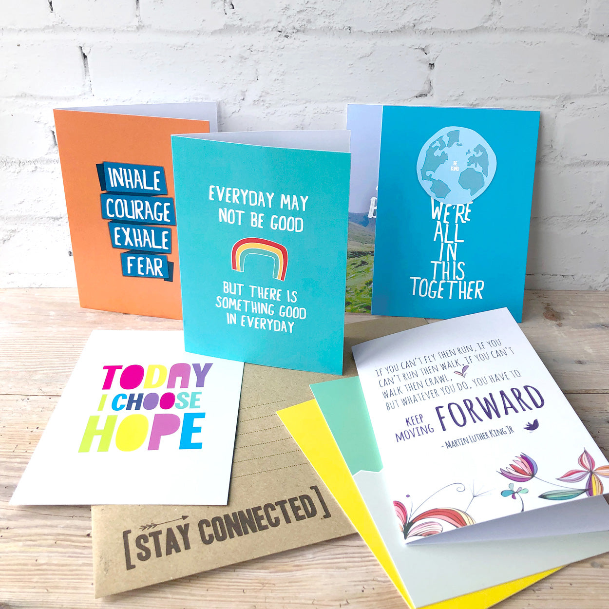 Inspirational Greeting Card Pack | Postcard Set | Gifts to Uplift a Fr ...